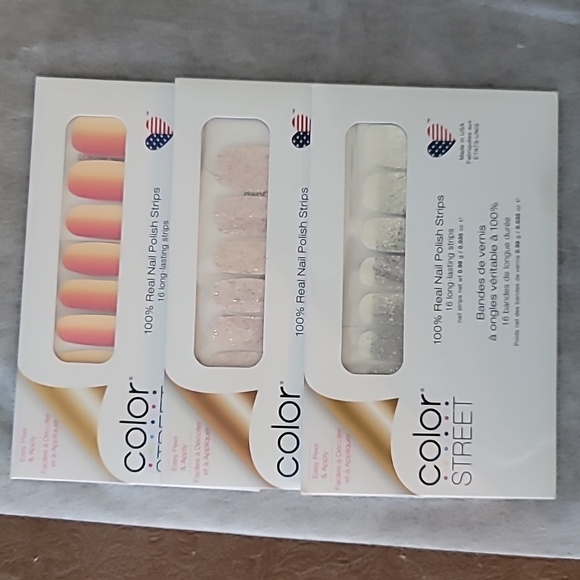 Color Street | Makeup | Nwt Color Street Strips | Poshmark